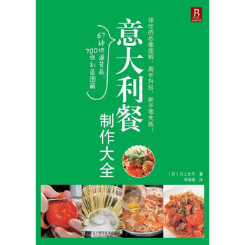 意大利餐制作大全 川上文代 辽宁科学技术出版社 9787538163278 烹饪/美食 书籍