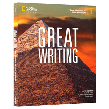 新版第五版美国国家地理 Great Writing 1级别原版greatwriting教材中学生课外练习写作专项教程
