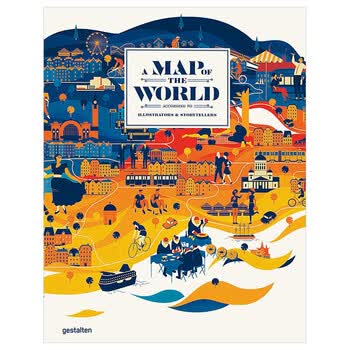 A Map of the World 插画师与故事家眼中的世界 更新版 英文原版插画插图设计图书籍进口正版 Antonis Antoniou