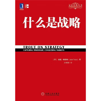 什么是战略 定位经典丛书