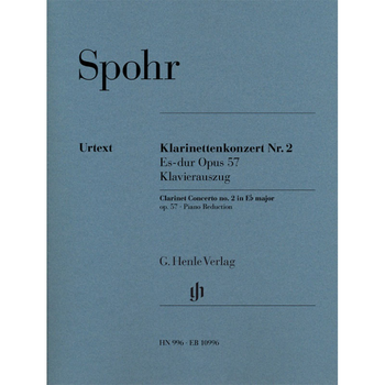 施波尔降E大调第二单簧管协奏曲Spohr Klarinettenkonzert Nr.2Es-dur