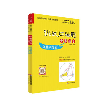 2021挑战压轴题·中考数学物理化学强化训练篇套装（全三册）