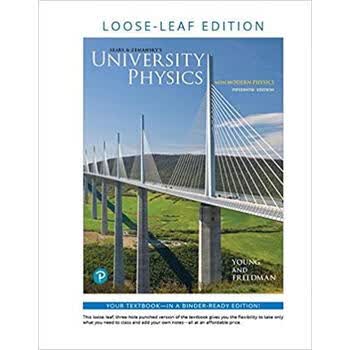 University Physics with Modern Physics, Loose-Le