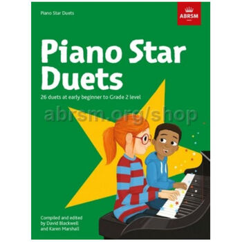英皇考级教材 钢琴之星 Piano Star Duets 钢琴二重奏 四手联弹考级作品曲谱 英文原版