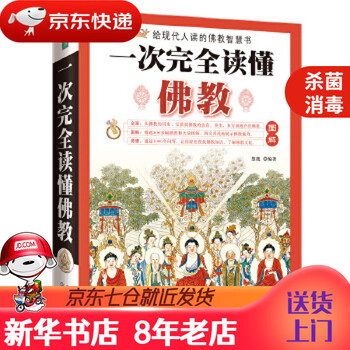 【新华书店 正版书籍】一次完全读懂佛教慧能武汉出版社 正版图书绘本