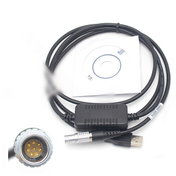 莱卡全站仪电池 适用TS02/06/09全站仪GEB221/121电池GKL211/311 GEV218数据线(USB+8针)【图片 价格 ...