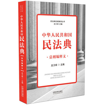 中华人民共和国民法典总则编释义