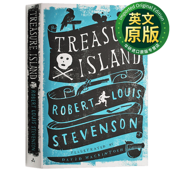 金银岛 英文原版 Treasure Island 儿童经典文学 英语课外阅读
