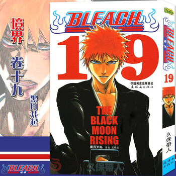  境界 死神19漫画 第19册 黑月升起漫画 久保带人著 日本经典动漫漫画畅销图书籍 中少