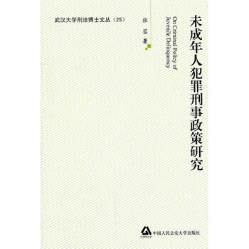 RT正版 未成年人犯罪刑事政策研究