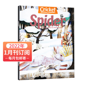 美国国家地理杂志儿童版National Geographic Kids 打包\\\/订阅  NGK 少儿版科普百科6-14岁英语期刊  22年 蟋蟀杂志spider单期现货（备注期数）