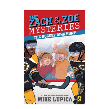 订购【Zach And Zoe扎克和佐伊】5：Hockey Rink冰球场 英文原版章节书
