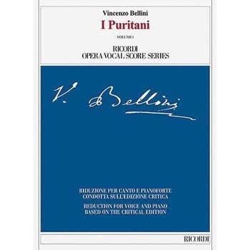 I Puritani: Ricordi Opera Vocal Score Series