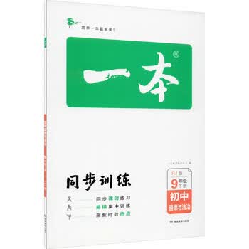 一本 初中道德与法治 9年级下册 RJ版