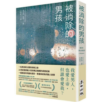 台版 被消除的男孩 (电影原著) 家庭宽恕尊重与成长的珍贵纪录文学小说麦田出