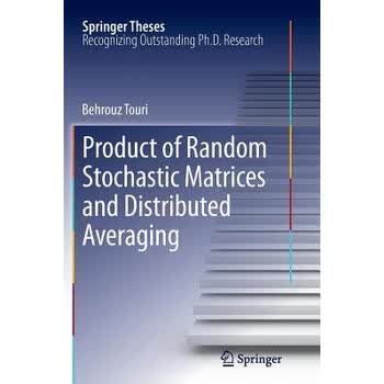 Product of Random Stochastic Matrices and Distri