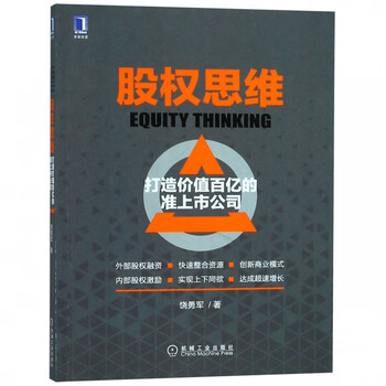 股权思维(打造价值百亿的准上市公司)