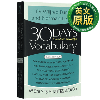 30天掌握更强大的词汇量 英文原版 30 Days to a More Powerful