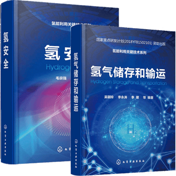 氢能利用关键技术系列 氢气储存和输运+氢安全 氢安全技术书籍氢能储运技术书籍 