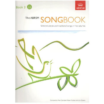 英皇考级 声乐三级考级作品ABRSM SONG BOOK GRADE 3 声乐三级 附CD光盘英文版
