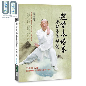 赵堡太极拳拳理拳法秘笈 港台原版 王海洲 大展 108式正宗拳架