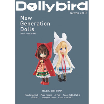 现货台版 Dolly bird Taiwan vol.01 新世代人偶娃娃特辑DIY
