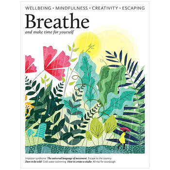 【包邮】订阅Breathe 生活方式杂志 英国英文 年订6期E429原版