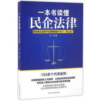 一本书读懂民企法律【保证正版】