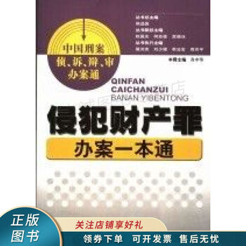侵犯财产罪办案一本通 肖中华