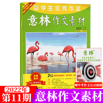 意林作文素材杂志 2022年6月上 第11期