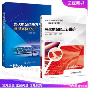 光伏电站的运行维护+光伏电站运维及故障典型案例分析 光伏电站运维基础知识电站系统设备解析安全生产管理