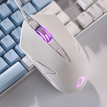 达尔优LM113游戏鼠标 有线牧马人办公电竞 台式机笔记本电脑(绝地求生吃鸡 网吧网咖外设 加重) LM113白色【图片 价格 品牌 报价】-京东