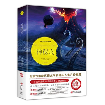 神秘岛 书中文版 名著系列 青少年小学生课外阅读故事世界名著文学童话故事书