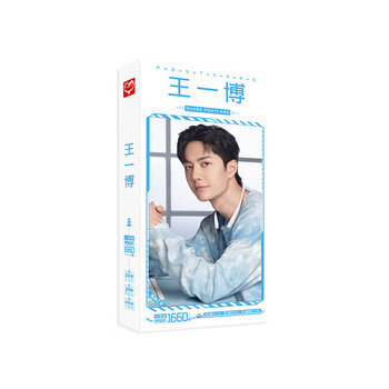 SEVENTEEN明信片EXO黄子韬鹿晗朴灿烈边伯贤王嘉尔李钟硕周边写真 王一博明信片(封面随机)
