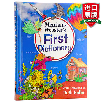 英文原版 韦氏儿童初级插图字典 Merriam-Webster's First Dictionary
