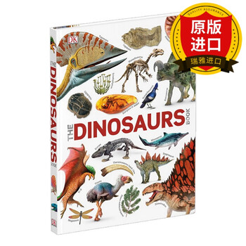DK恐龙百科书 英文原版 The Dinosaurs Book 图解视觉指南 精装 史前恐龙知识科普