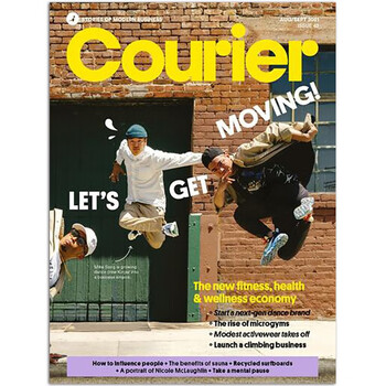 【单期可选】Courier Issue 英国创业文化商业杂志 2020/21年月刊 英文英语杂志 2021年8月刊