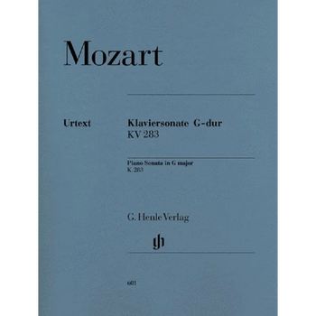 莫扎特 G大调钢琴奏鸣曲K283 带指法 亨乐 Mozart Piano Sonata HN601