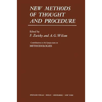 New Methods of Thought and Procedure: Contribut
