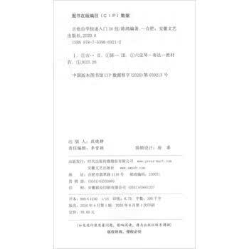吉他自学快速入门36技 陈鸿 音乐 9787539669212