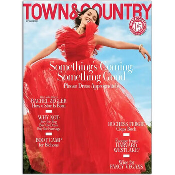 【单期可选】Town&Country 城市与乡村 2021年月刊 美国生活杂志 2021年9月刊