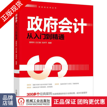 正版包邮 政府会计从入门到精通8065530