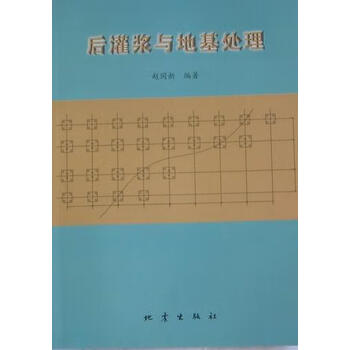 后灌浆与地基处理 赵同新 建筑 9787502838034