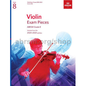 英皇考级教材小提琴考级作品曲目第八级附钢琴伴奏谱无音频 2020-2023年版英文版