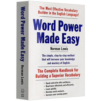 可多选 单词的力量英文原版+韦氏词根词典英文原版 word power made easy 英英韦氏词根字典韦小白书 merriam webster 英语词汇词根词缀 中图 单词的力量 WORD PO