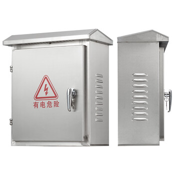 304室外不锈钢配电箱户外防水控制柜防雨电箱设备监控抱箍箱订做 (挂墙)600*800*300(304材质)【图片 价格 品牌 报价】-京东