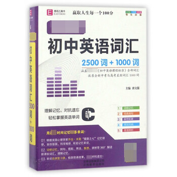 初中英语词汇(2500词+1000词)