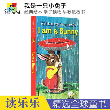 英文原版绘本I am a Bunny 我是一只小兔子 Richard Scarry 经典幼儿启蒙绘本 我是一只小兔子