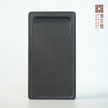 易水砚节气砚 国家非遗技艺 孤品书法绘画磨墨天然老坑原石砚台文房四宝文创礼品初学者精品5寸砚台 踏雪寻梅