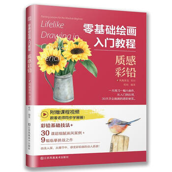 零基础绘画入门教程 质感彩铅 程焰 江苏凤凰美术出版社